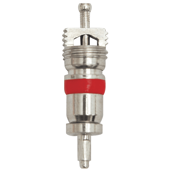 Large Bore Nickle Plated Valve Core - Red Seal - 100 pk