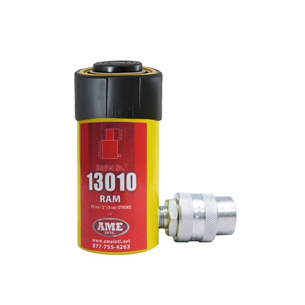 10 Ton Hydraulic Ram - 2 1/8" Stroke — MT-RSR