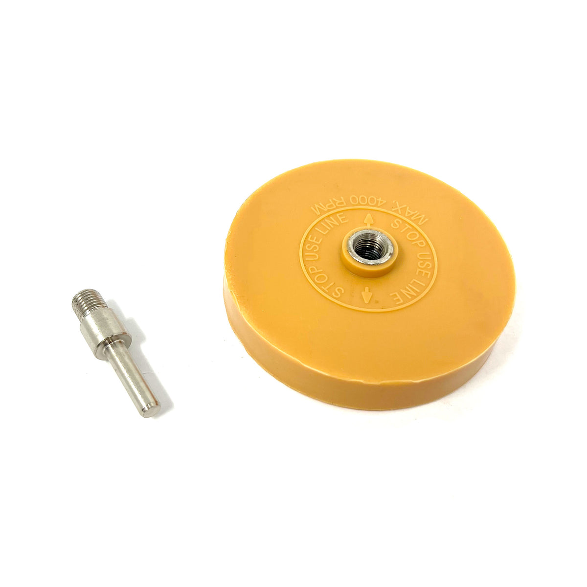 Adhesive Eraser Wheel w/ 1/4" Shank | MT-RSR