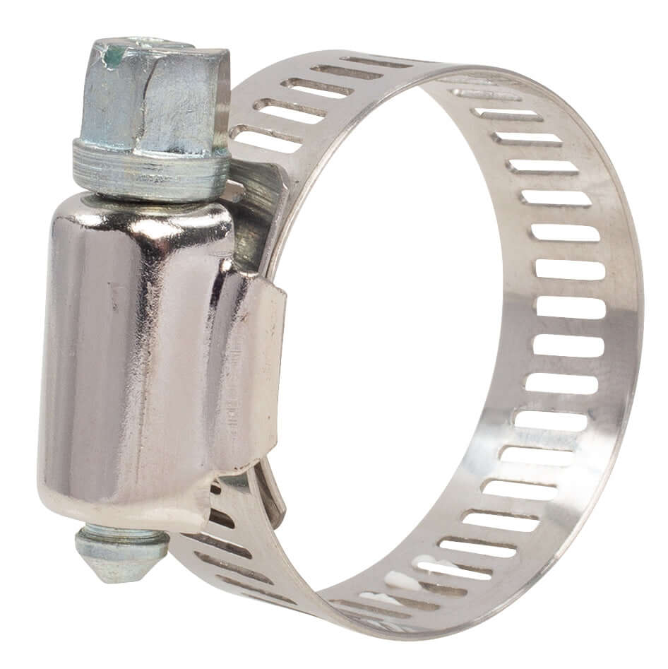 Hose Clamp - #12, Standard, Ventilated, Stainless - 10pk — MT-RSR
