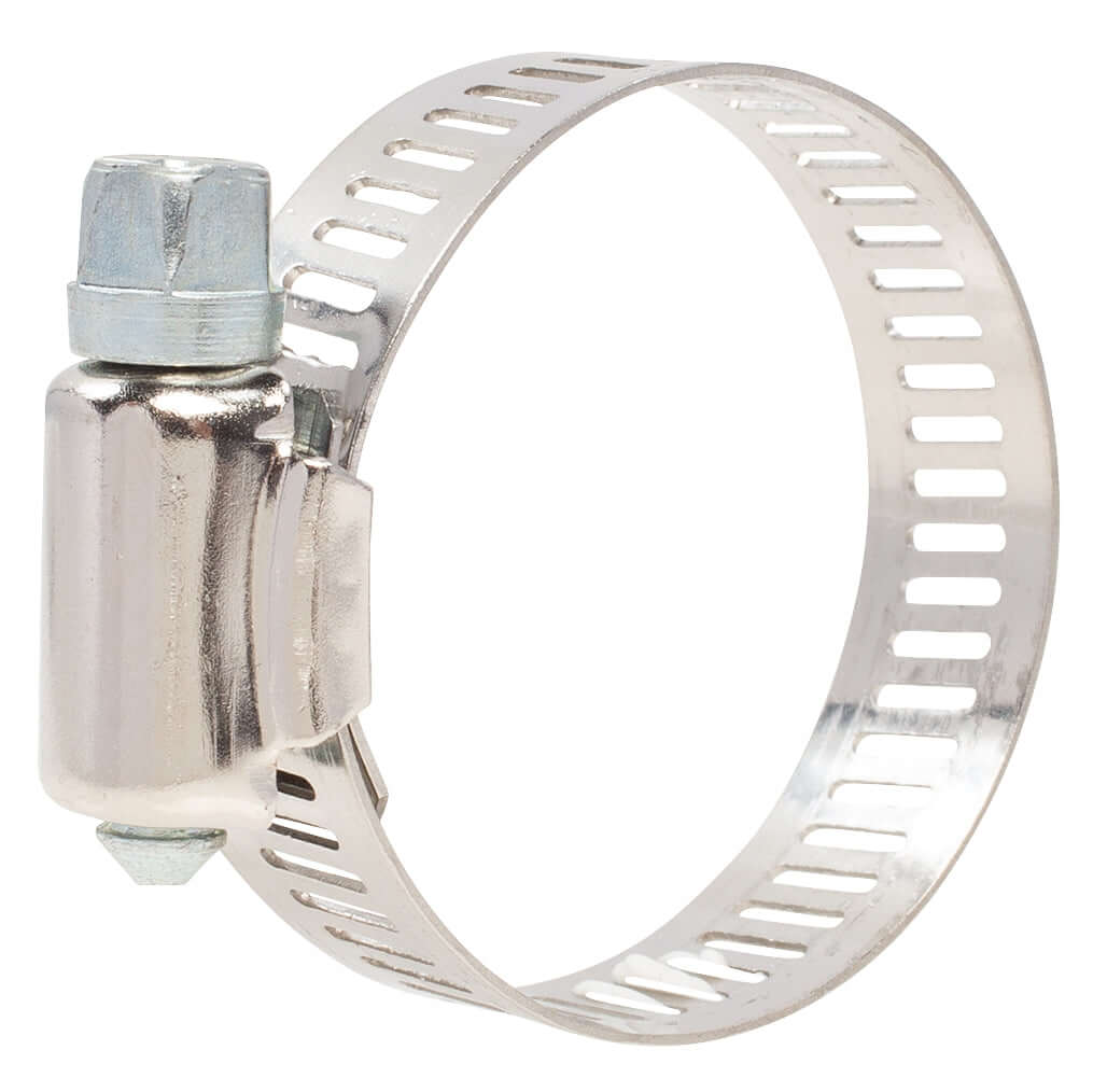 Hose Clamp - #16, Standard, Ventilated, Stainless - 10pk — MT-RSR