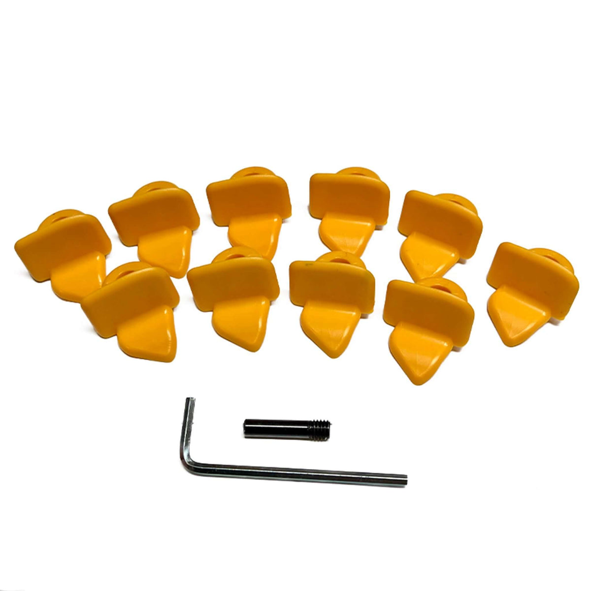 Yellow Corghi/Coats/Hunter Nylon Insert - w/ Hex Key + Screw| MT-RSR