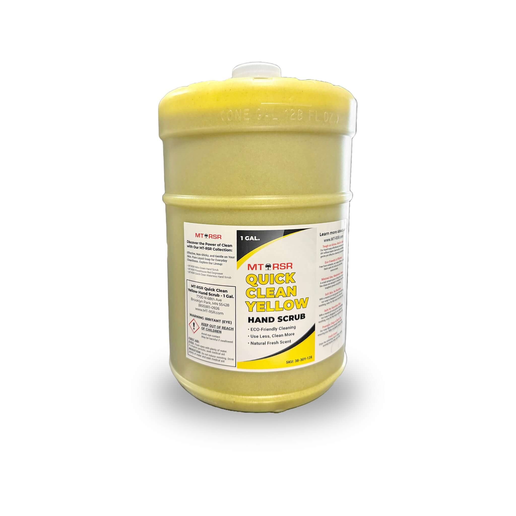 MT-RSR Quick Clean Yellow Hand Scrub - 1 Gal.