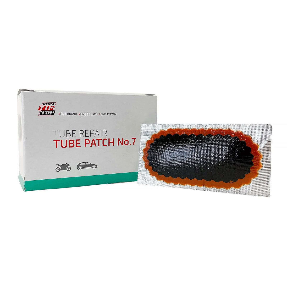 Rema TIP TOP #7 Universal Tire Tube Patch, Oval | MT-RSR x REMA