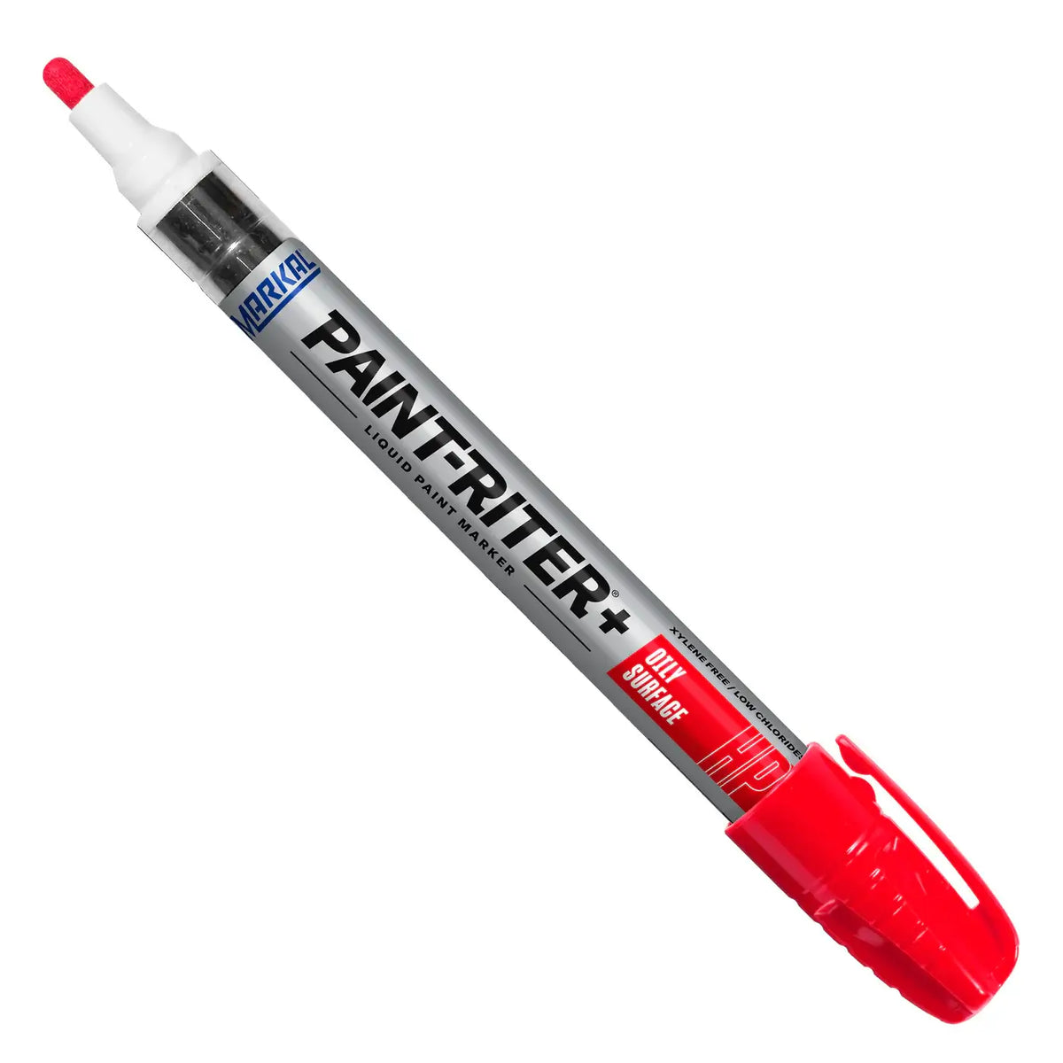Red Markal Paint-Riter Oily Surface Paint Marker - Box of 12 — MT-RSR