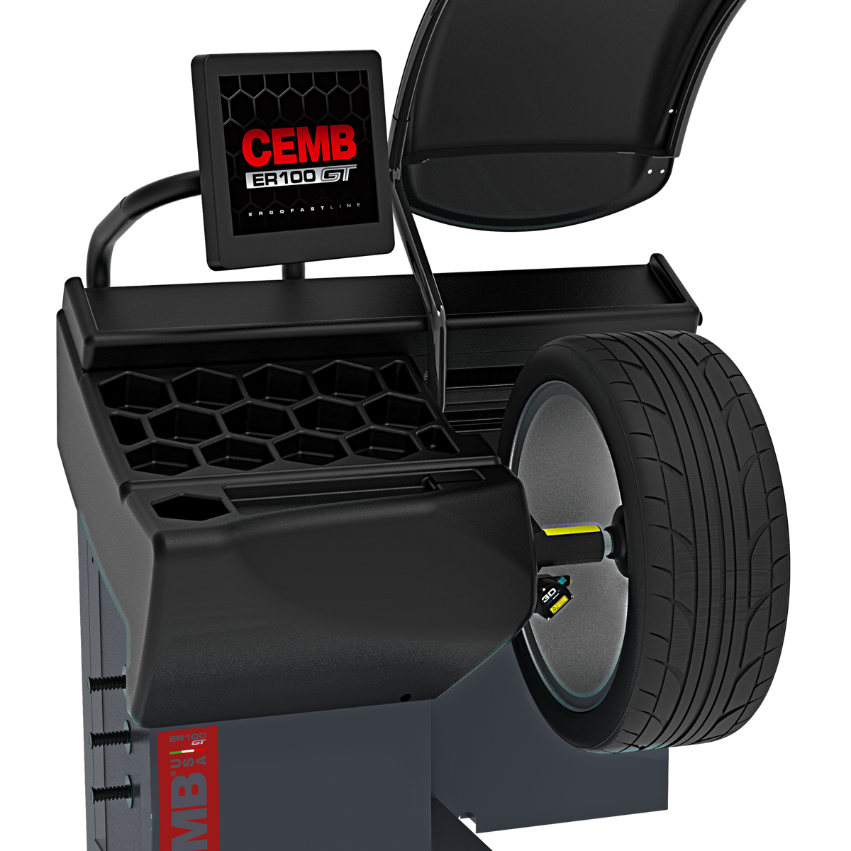 Cemb ER100GT HubMatch Diagnostic Tire Balancer — MT-RSR