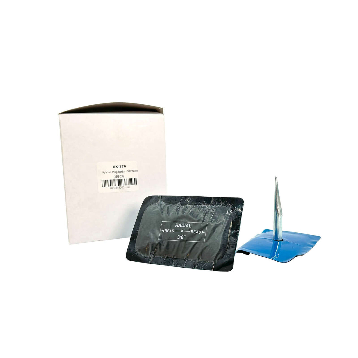 KEX 376 Tire Repair Combination Plug Unit, Quilled, Lg | MT-RSR x KEX