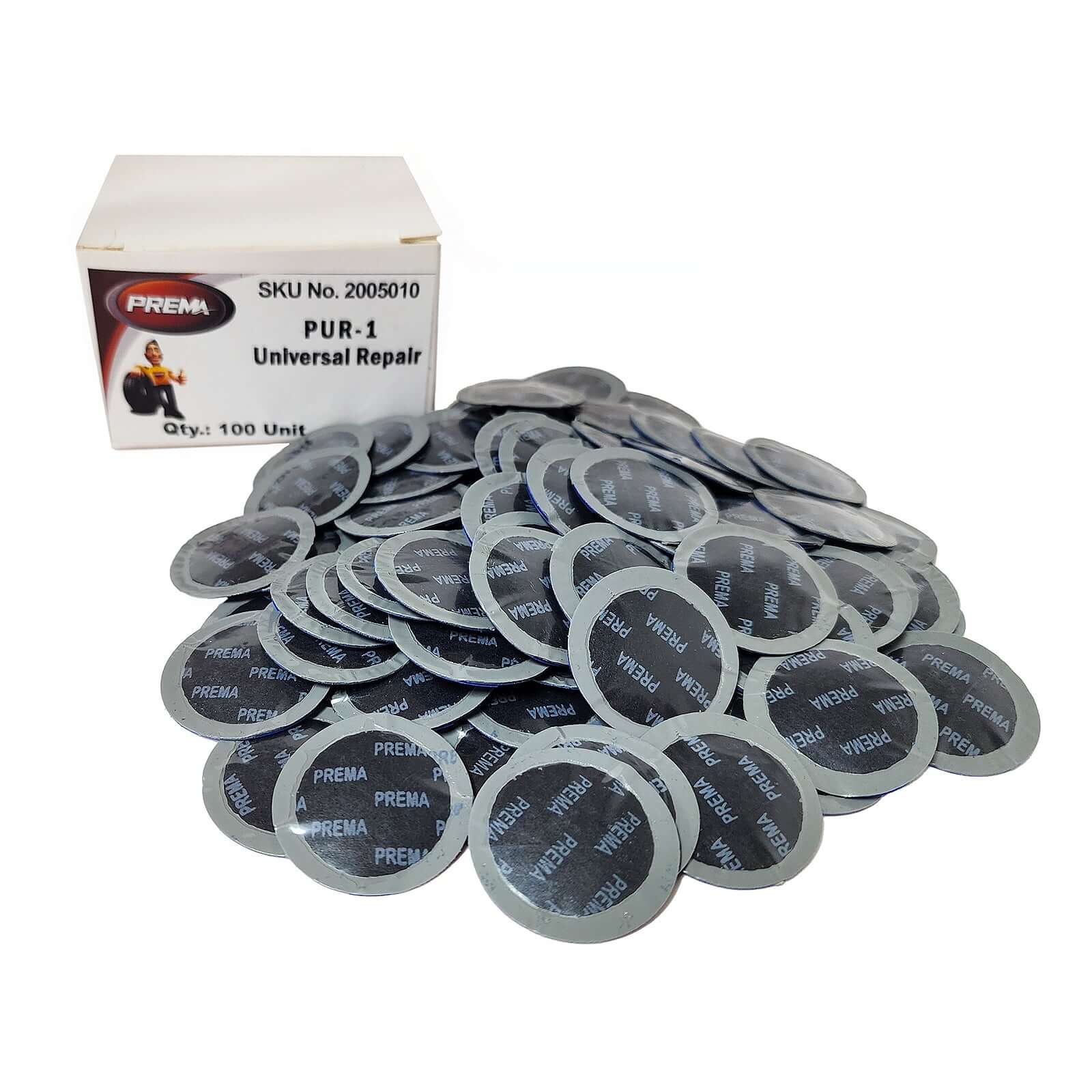 Prema PUR-1 Universal Patch, 1 1/4" Round (100 Box)