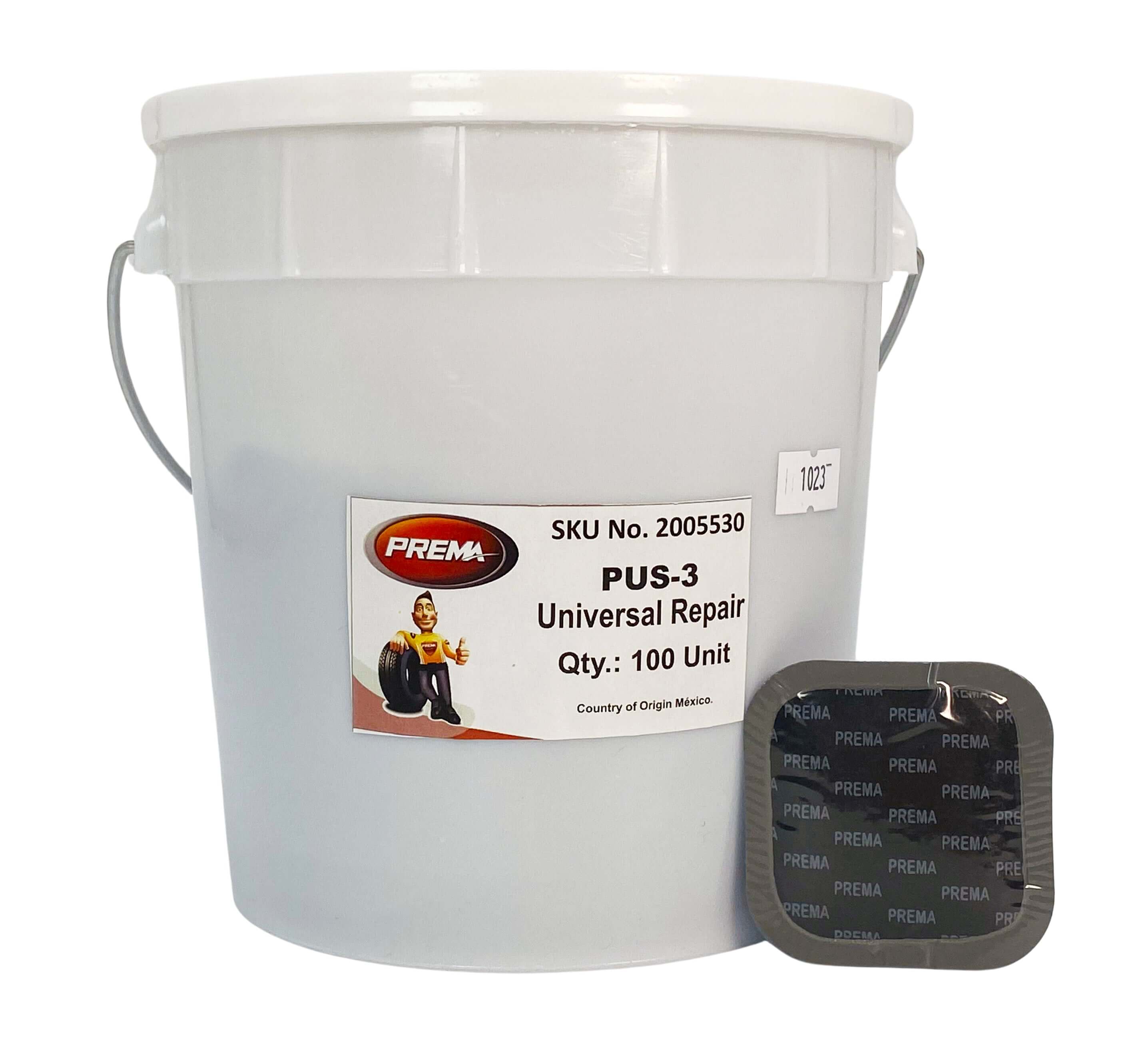 Prema PUS-3 Universal Patch, 2 1/4" Square (100 bucket)
