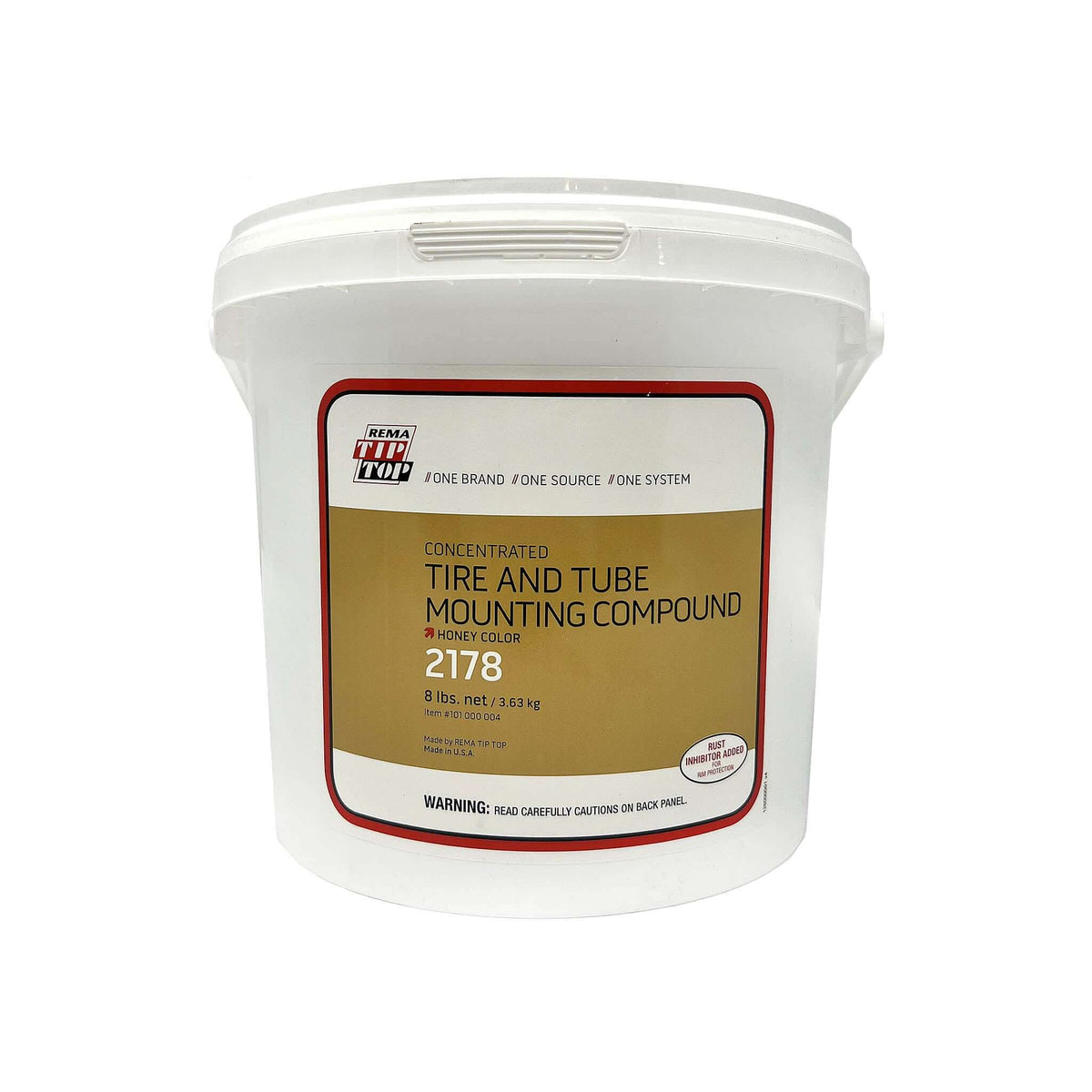 Rema 2178 Tire Mounting Compound - Concentrated, Honey - 8 lb| MT-RSR