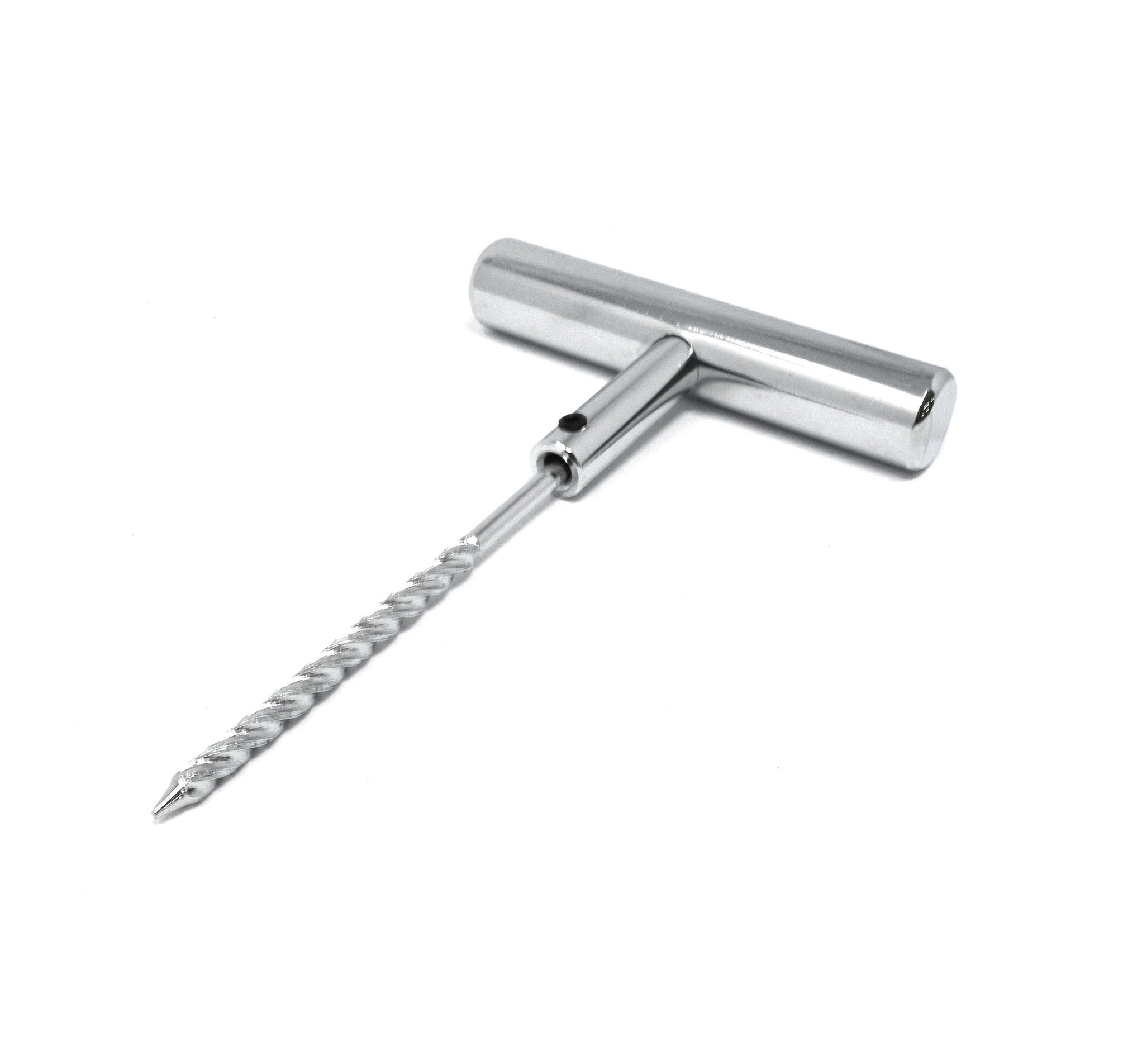 Tire Repair Spiral Probe Awl with Pistol Grip, All Metal | MT-RSR